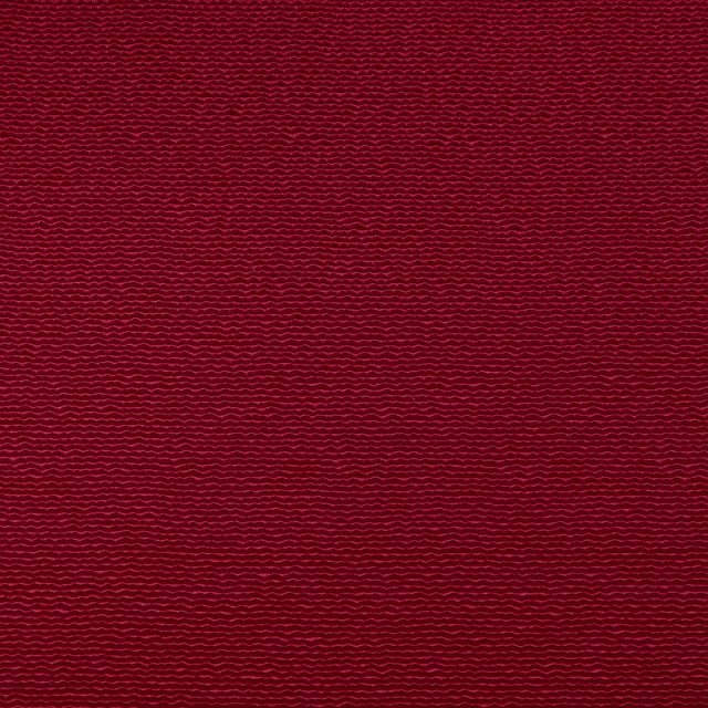 Estelle Textured Fabric, Scarlet Red - Tackler London